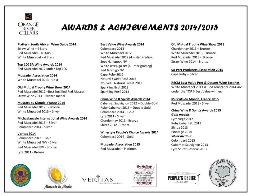 Orange River - Yeoman Group